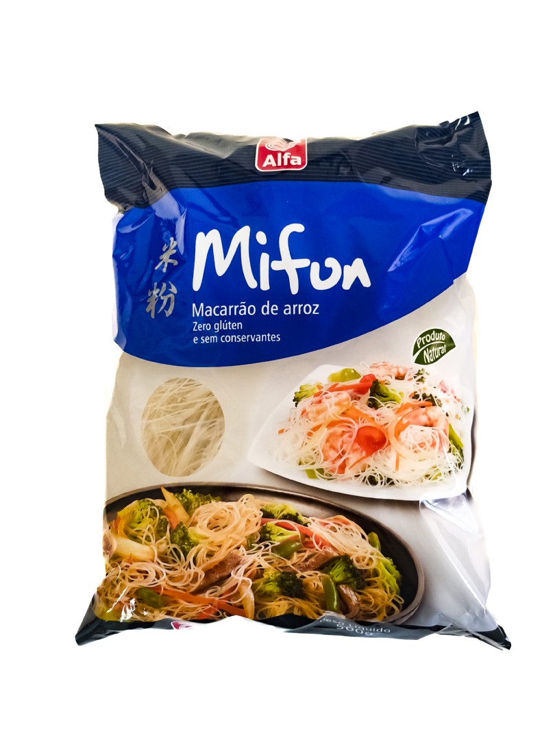 Macarrão de Arroz Mifun (Bifun) - 500g :: ASIA SHOP