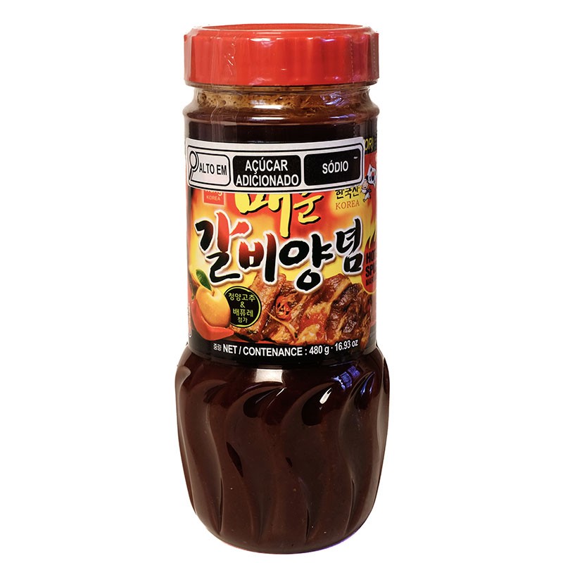 Molho Coreano para Grelhar Carne Suína – Apimentado - 480g :: ASIA SHOP