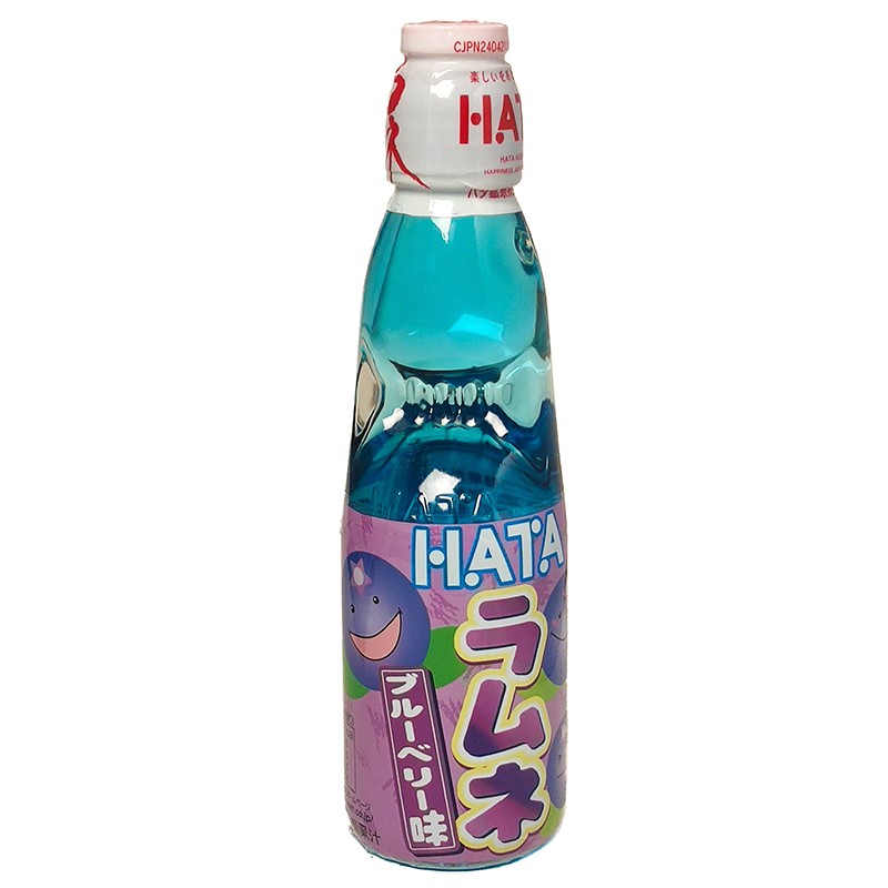 Ramune - Refresco Não Alcoólico - Sabor Blueberry - 200ml :: ASIA SHOP