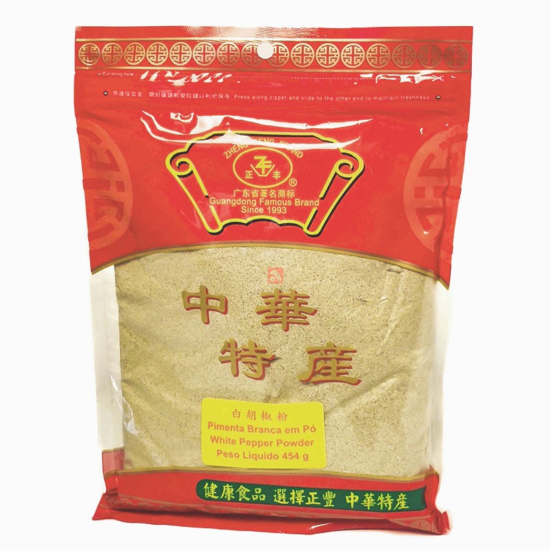 Pimenta Branca em Pó – White Pepper Powder - 454g :: ASIA SHOP
