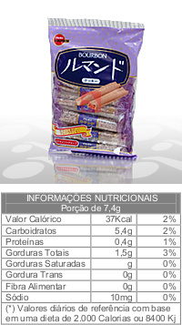 Biscoito Folhado Lumonde c/Cobertura de Chocolate - 88g :: ASIA SHOP