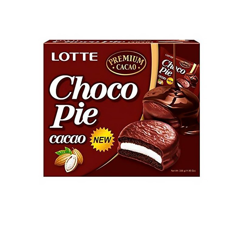 Choco Pie Cacao - Bolinho de Chocolate coberto - 336g (12 unid) :: ASIA ...