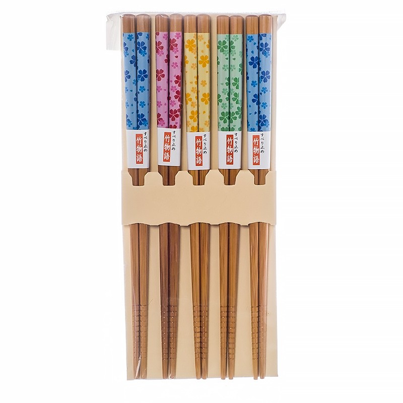 Hashi - Conjunto 5 pares - "Flor de Cerejeira" :: ASIA SHOP