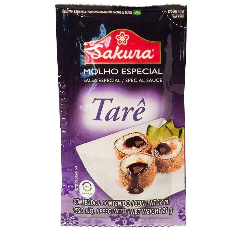 Molho Tarê - Sachês Individuais - 120 Sachês x 18ml :: ASIA SHOP